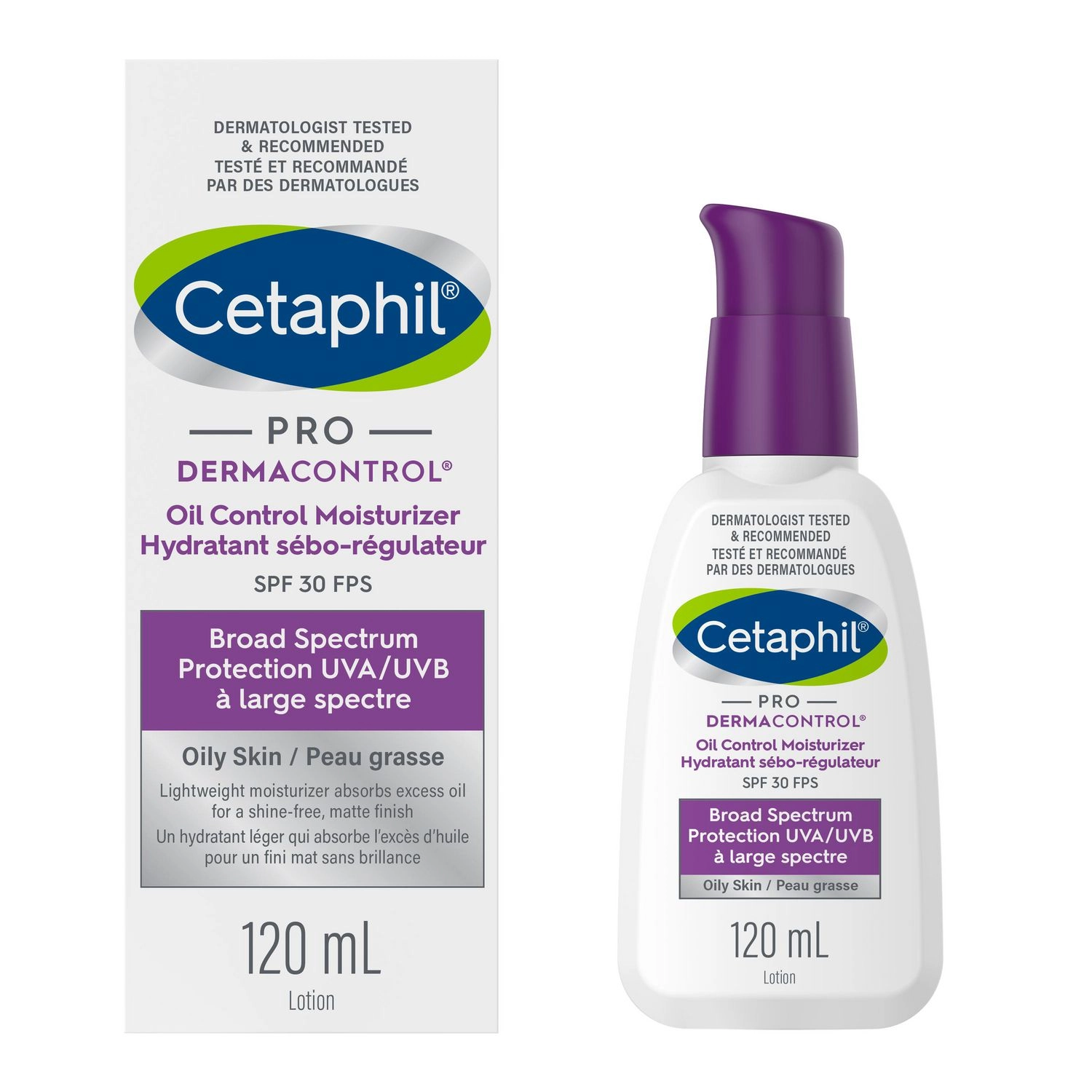 Cetaphil PRO DermaControl Oil Control Moisturizer SPF 30 120 mL - CTC ...