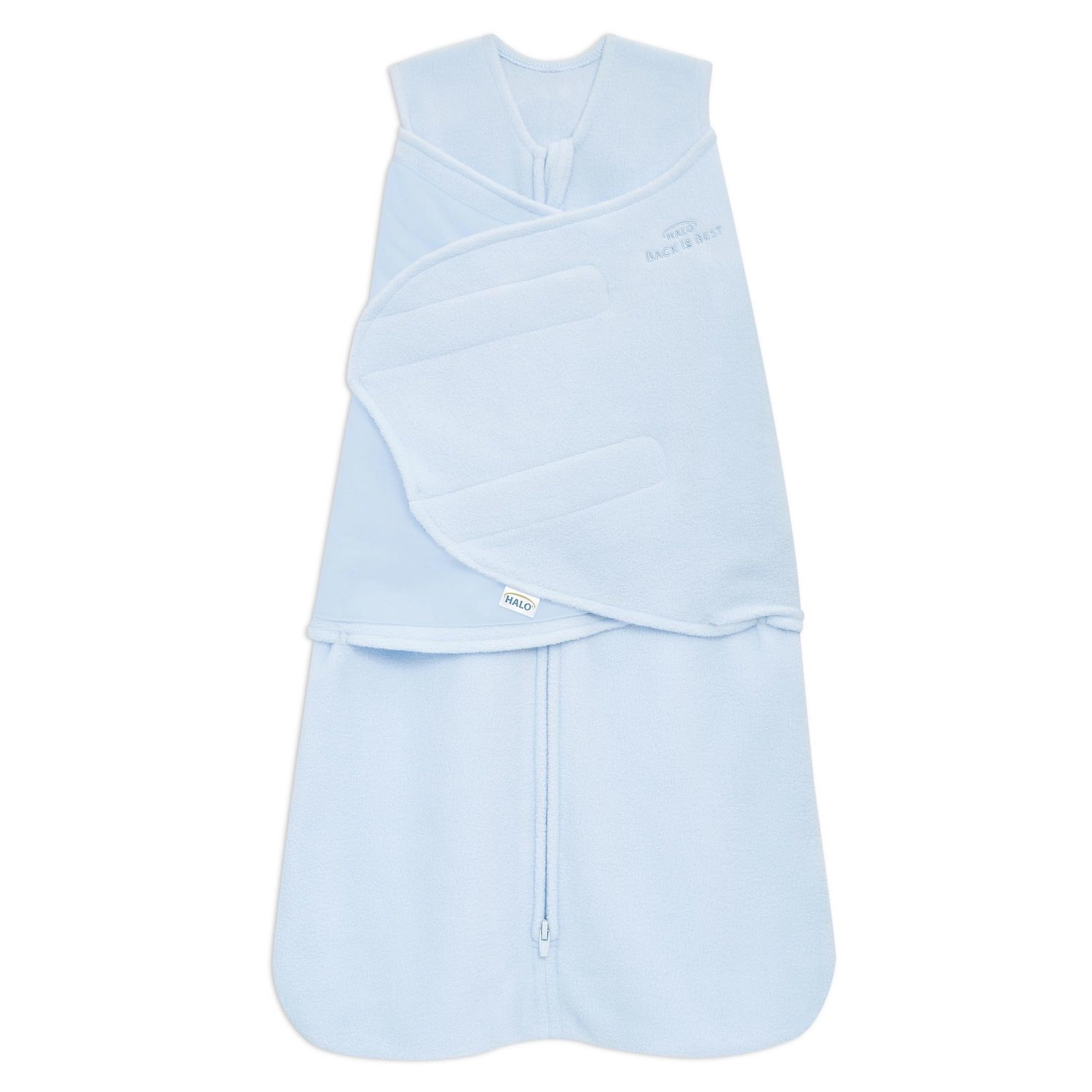 HALO SleepSack Swaddle - Micro-Fleece - Baby Blue SM - CTC Health
