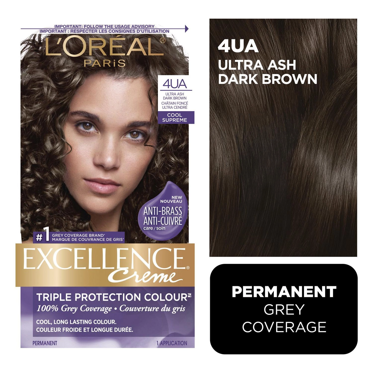 L’Oreal Paris Excellence Crème Cool Supreme Ultra Ash Dark Brown - CTC ...