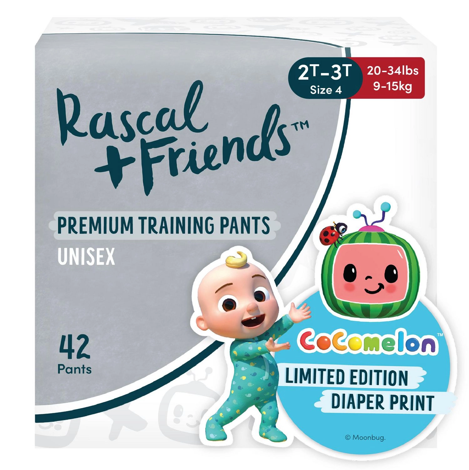 Rascal + Friends CocoMelon Training Pants 42 Count - CTC Health