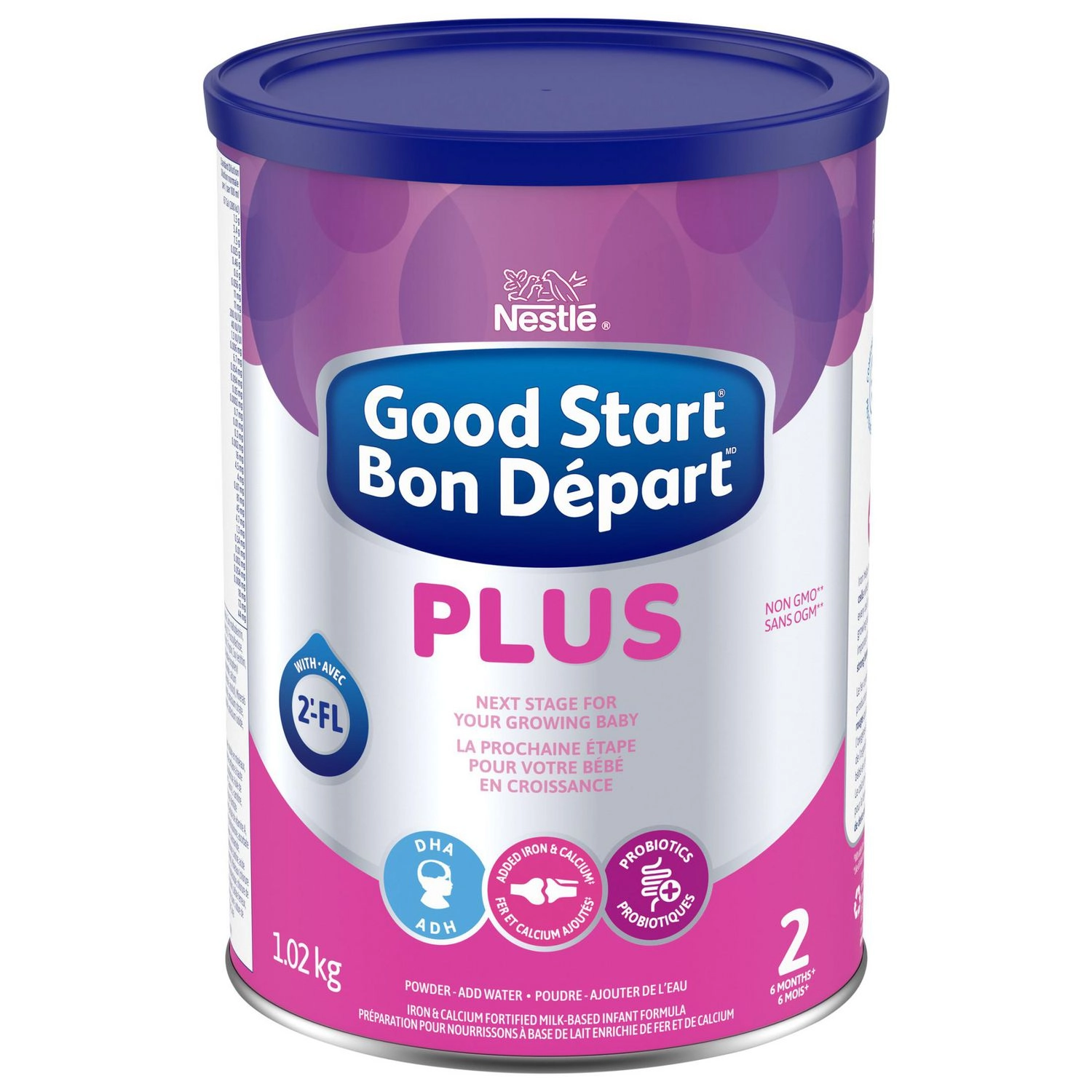 NESTLA GOOD START PLUS 2 Baby Formula, Powder 1.02 kg 1.02kg - CTC Health