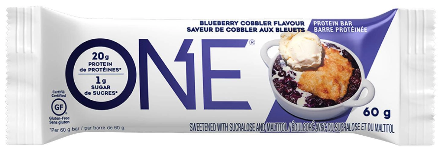 ONE Blueberry Cobbler Protein Bar 60 g - CTC Health