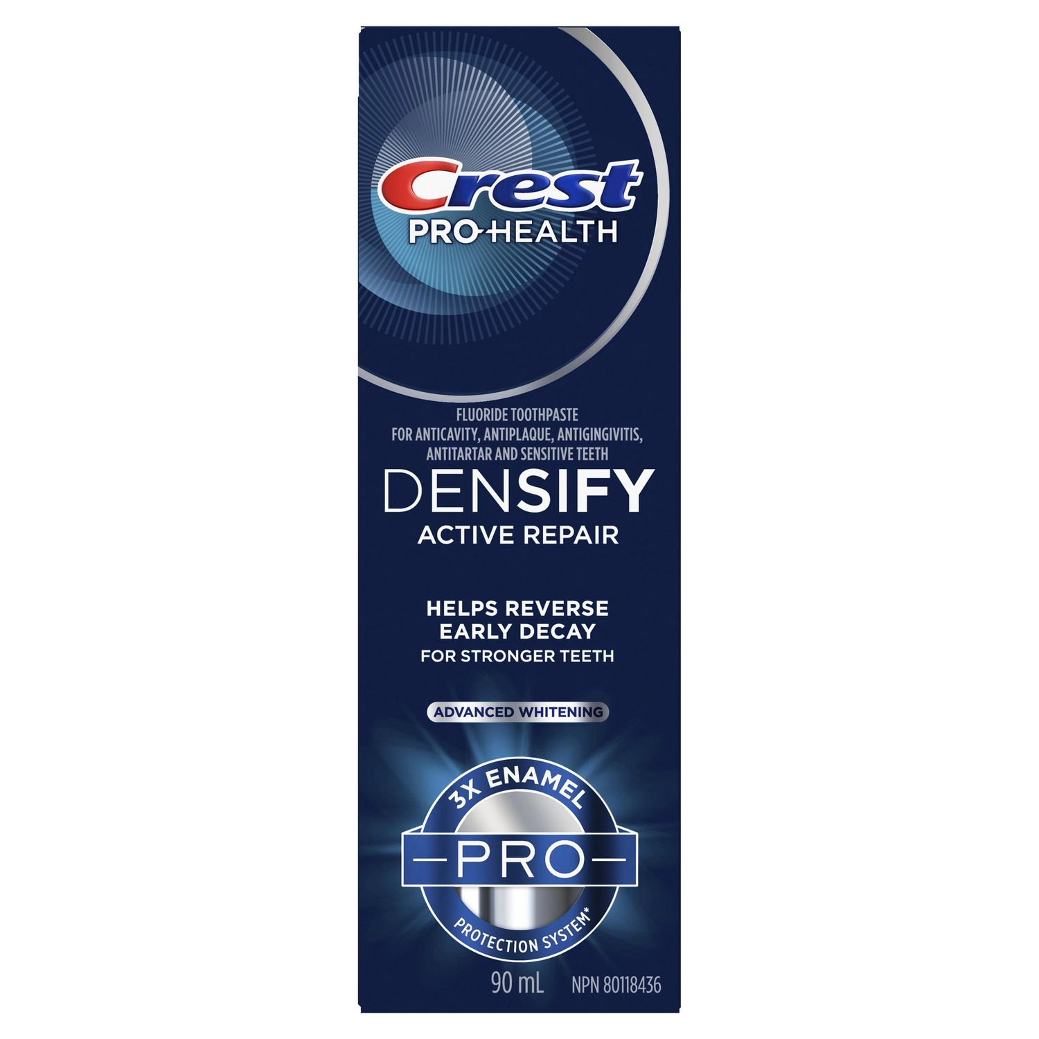 Crest Pro-Health Densify PRO Advanced Whitening Toothpaste 90 mL - CTC ...