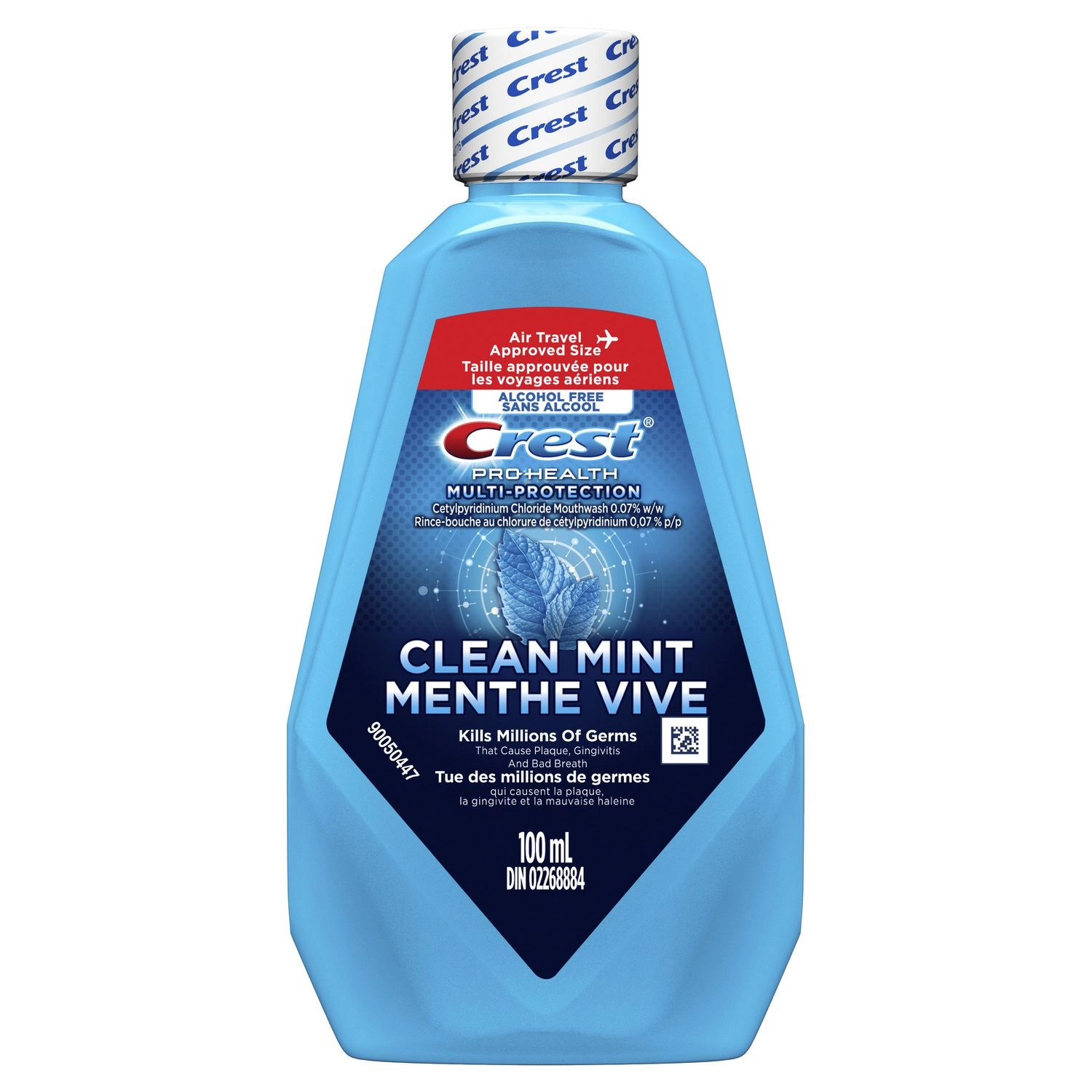 Crest Pro Health Multi-Protection Clean Mint CPC Mouthwash 100 mL - CTC ...