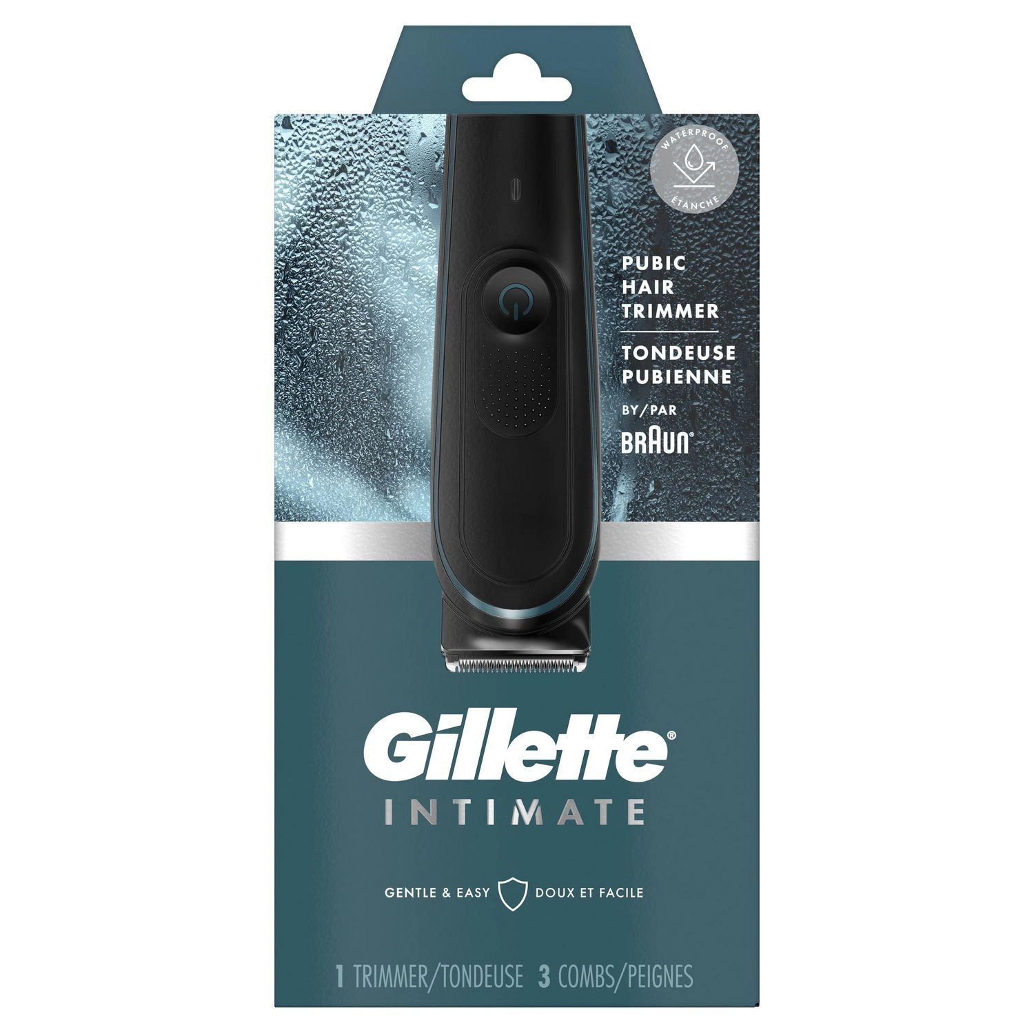 Gillette Intimate Men’s Pubic Hair Trimmer - CTC Health
