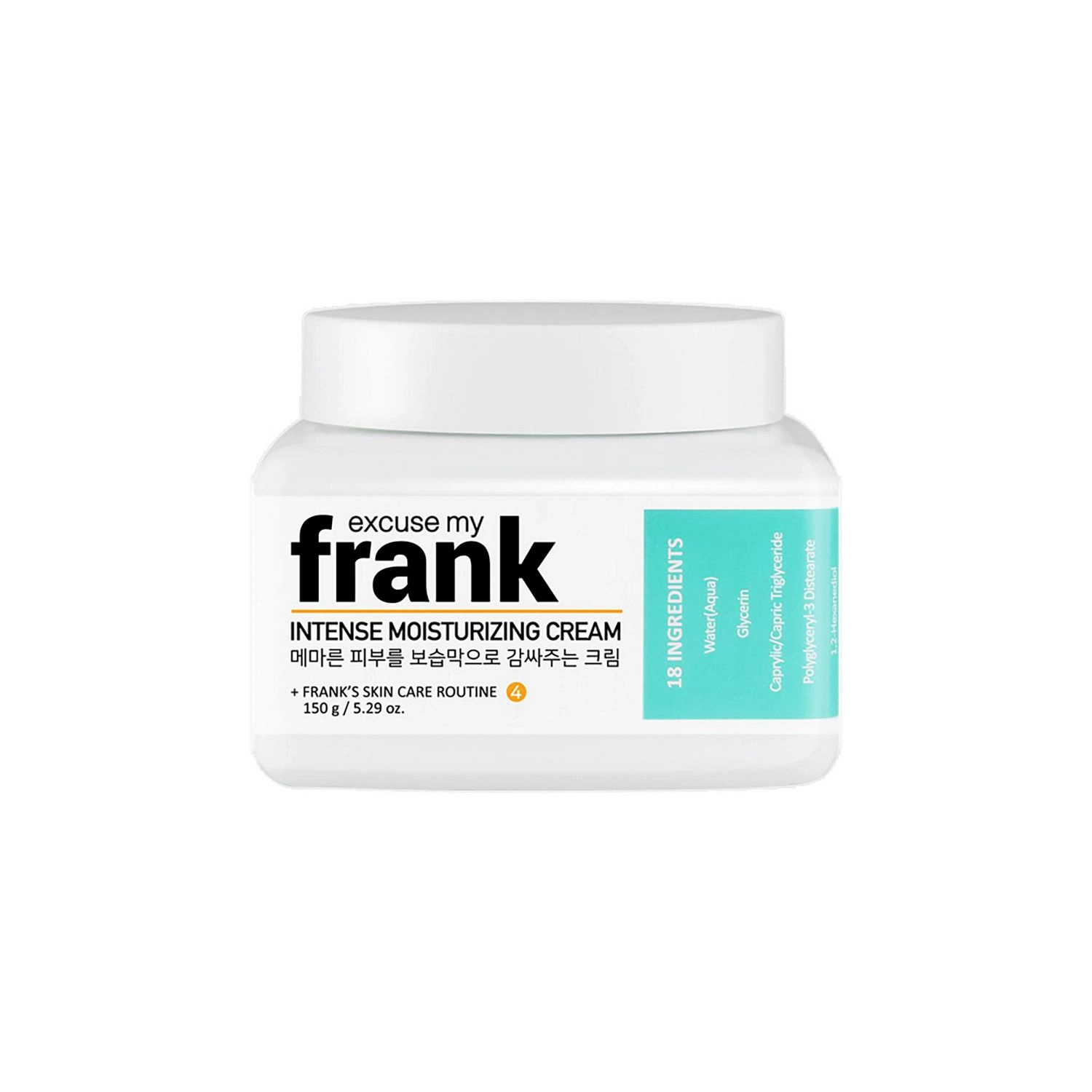 Excuse My Frank Intense Moisturizing Cream 150 g - CTC Health