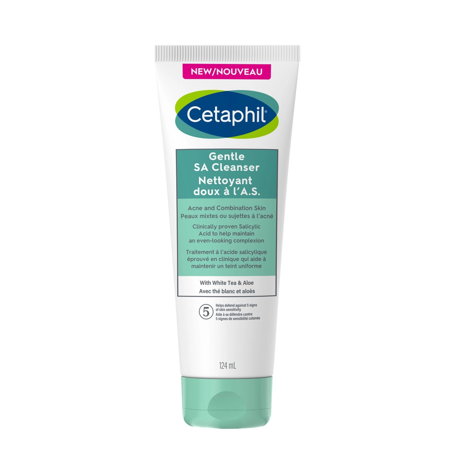 Cetaphil Gentle Salicylic Acid Cleanser 124 mL - CTC Health