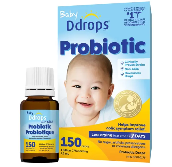 Baby Ddrops Probiotic Drops 7.5 ml - CTC Health
