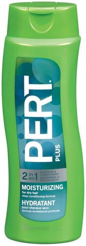 Pert Plus Moisturizing 2-in-1 Shampoo & Conditioner for Dry Hair 500 mL ...