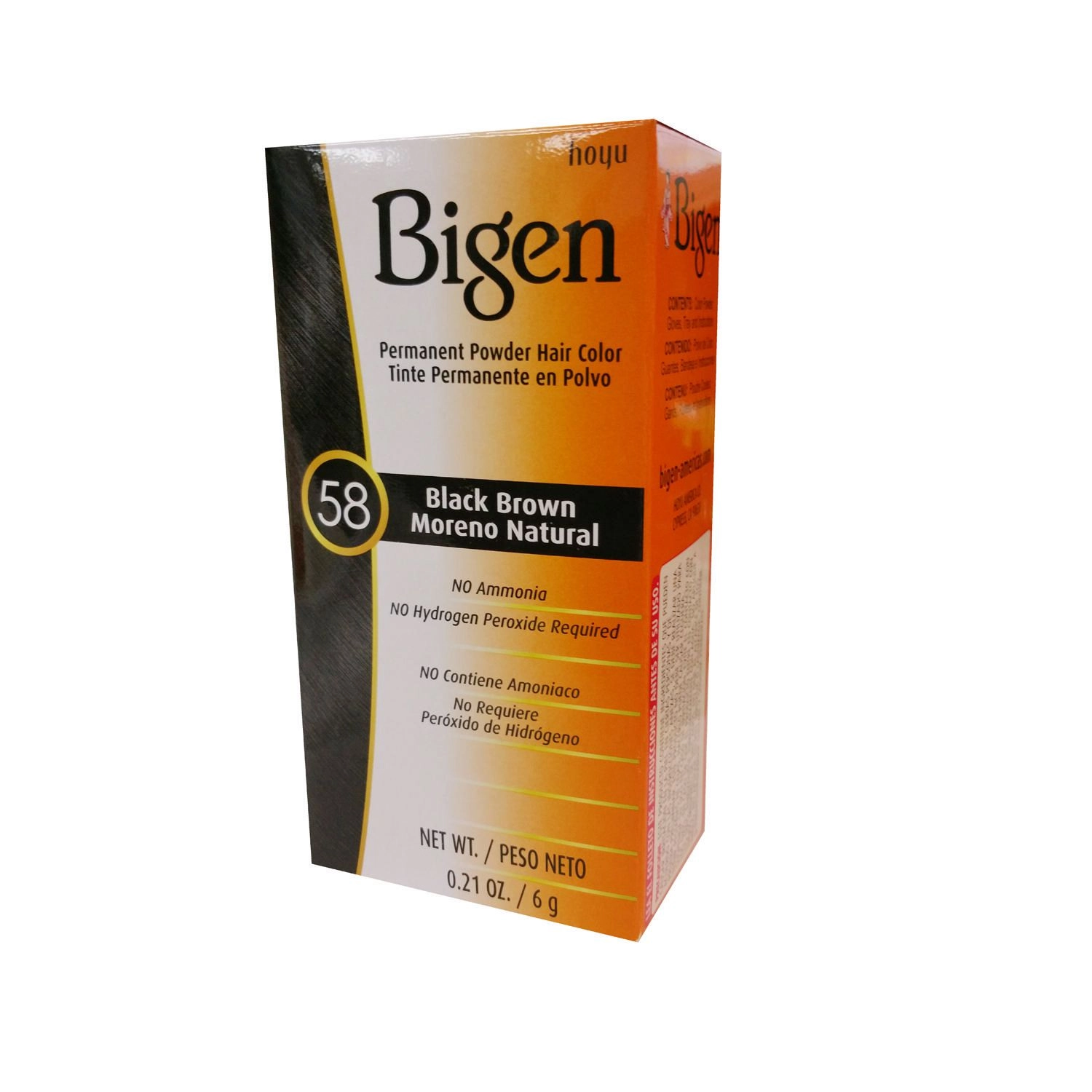 Bigen Permanent Powder Hair Color 6 g - CTC Health
