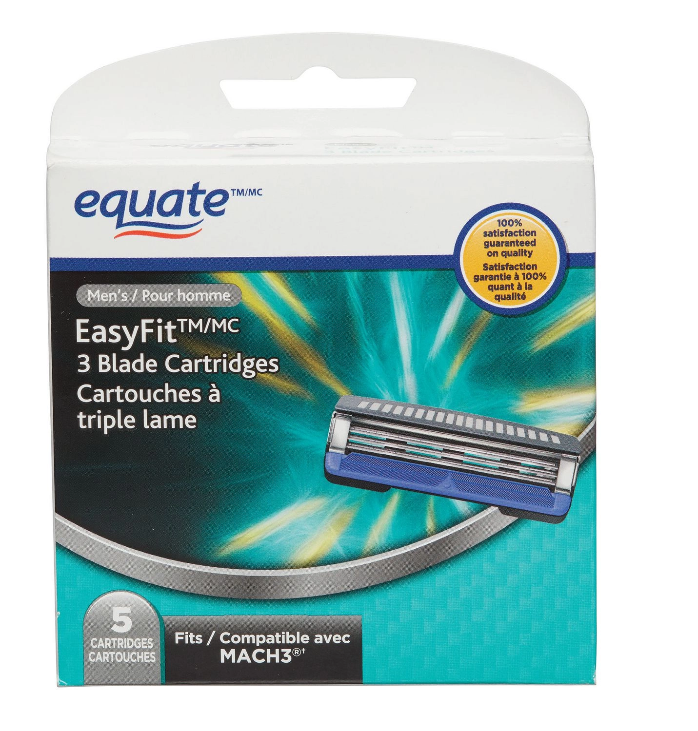 Equate EasyFit Men’s 3 Blade Razor Refills - CTC Health