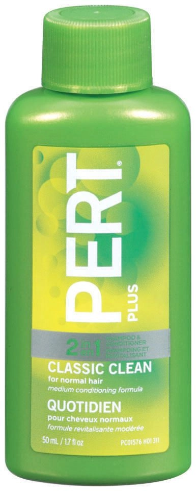Pert Plus Classic Clean 2 in 1 Shampoo plus Conditioner 50 ml - CTC Health