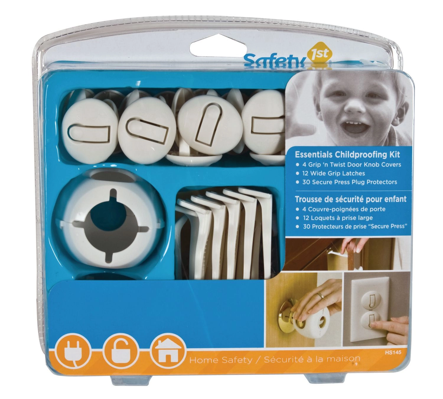 Safety 1st 46 Pieces Essentials Child Proofing Kit - CTC Health