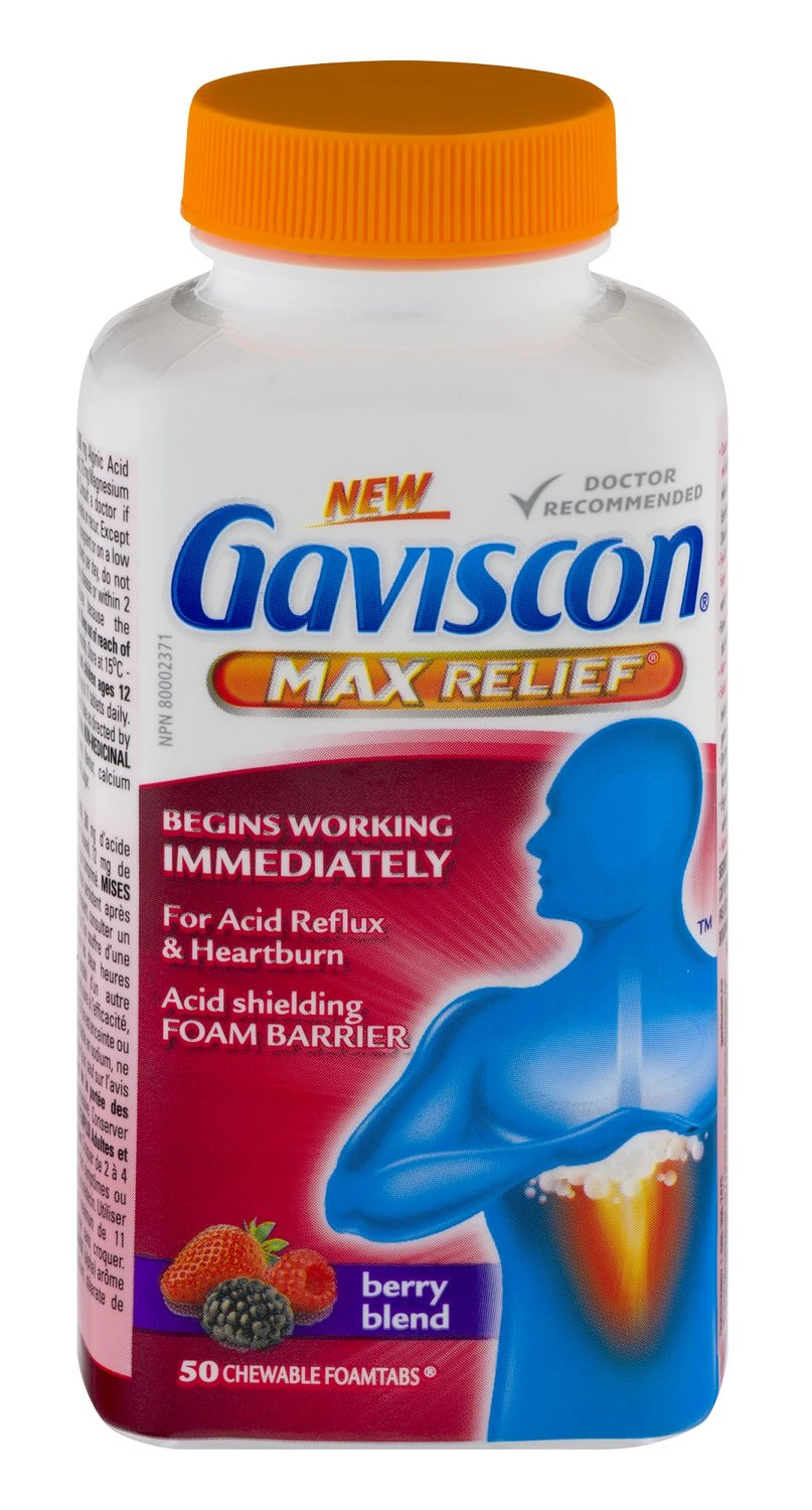 Gaviscon Max Relief Tablet Berry Blend - CTC Health
