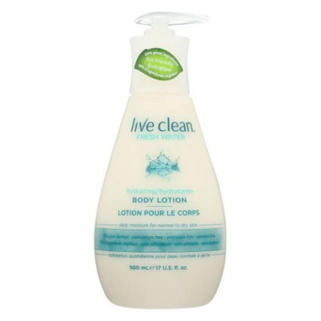 Live Clean Fresh Water Hydrating Body Lotion 500 mL - CTC Health